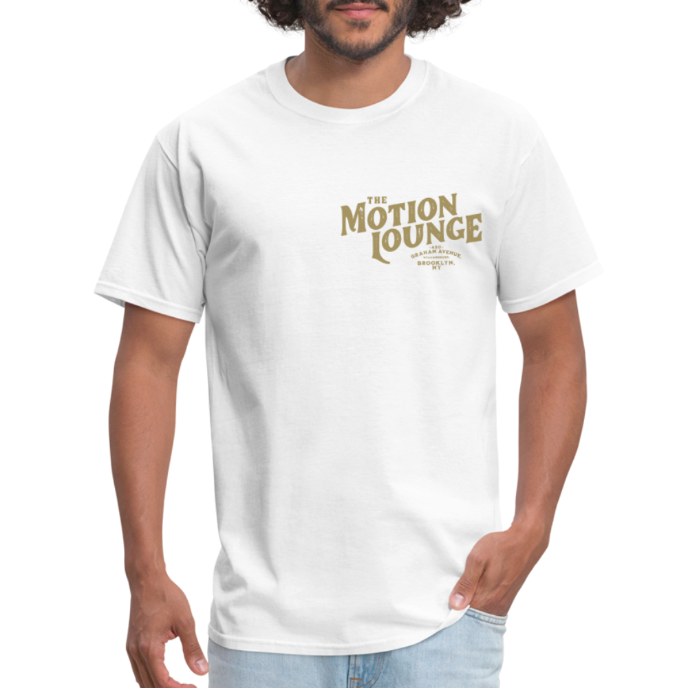 Motion Lounge T-Shirt (light color, small design) – Cosa Nostra History